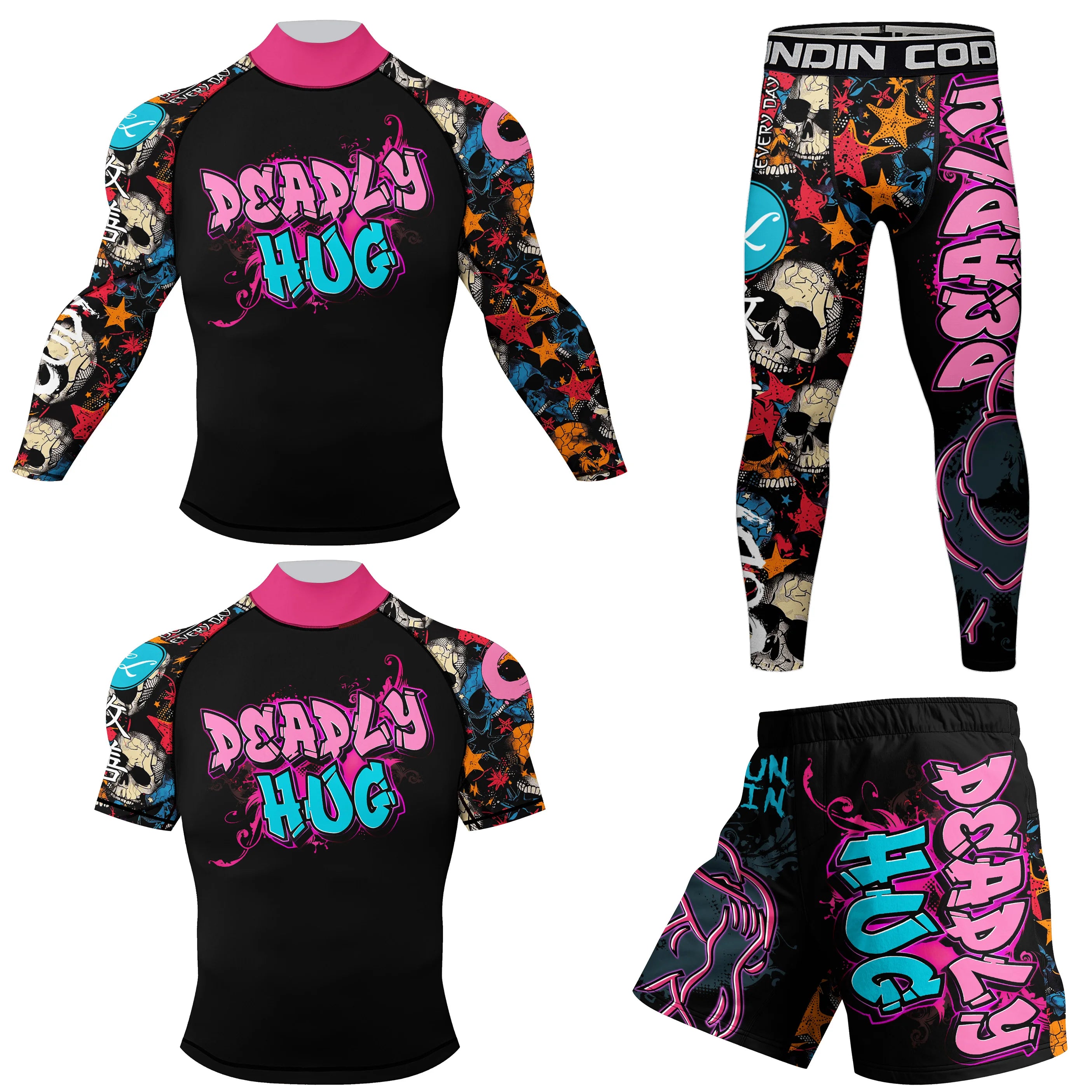 Conjunto Completo Deadly Hug – La Casa del Jiu Jitsu